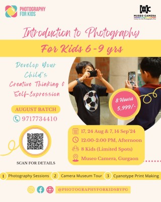 Introduction to Photography For Kids 6-9 yrs