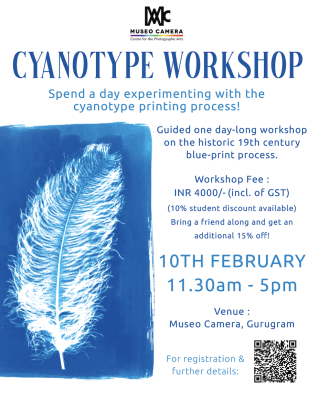 Cyanotype Workshop at Museo Camera
